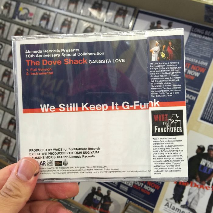 The Dove Shack – Gangsta Love (2016) CD Single – G-Funk.WS