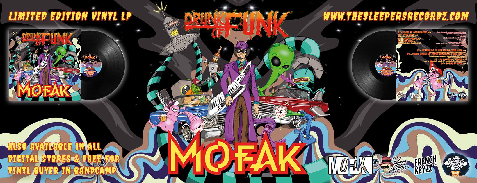 Mofak ‎– Drunk Of Funk (2018) – G-Funk.WS